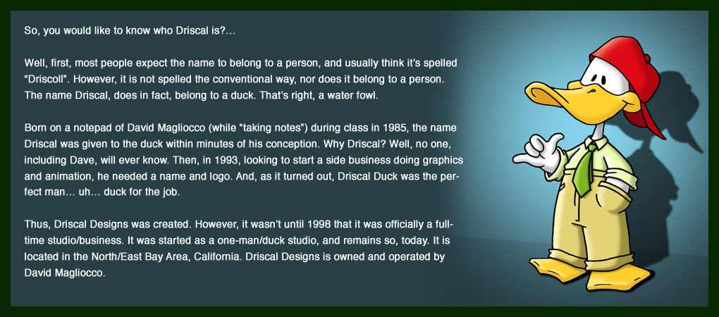 about – Driscal Designs